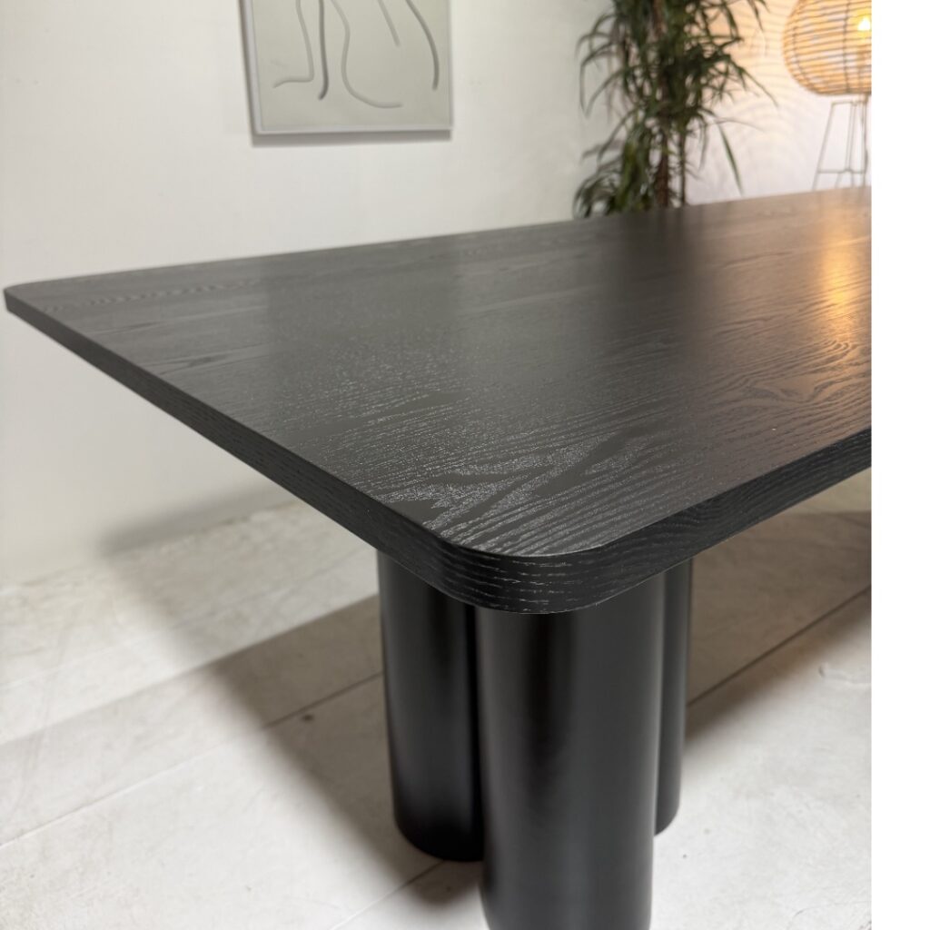 Oslo 220cm Black Dining Table | Modern Dining Tables Melbourne ...